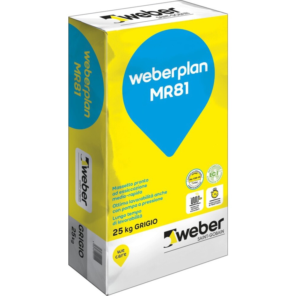 weberplan MR81i | massetti di sottofondo | Weber Italia