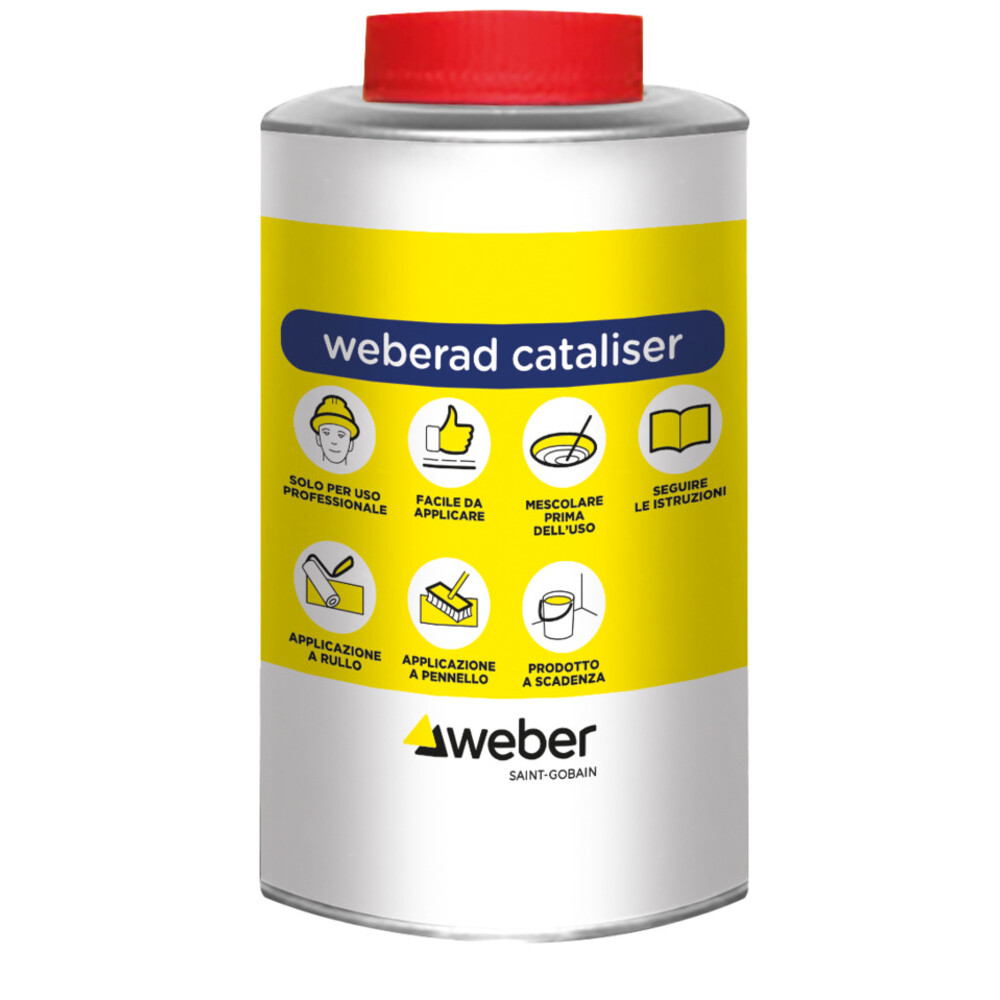 weberad cataliser : Impermeabilizzanti poliuretanici > Malte e guaine ...