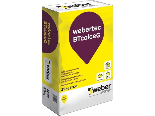 webertec BTcalceG | malte consolidamento | Weber Italia