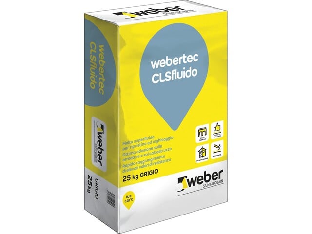 webertec CLSfluido | malte ripristino e fissaggio | Weber Italia