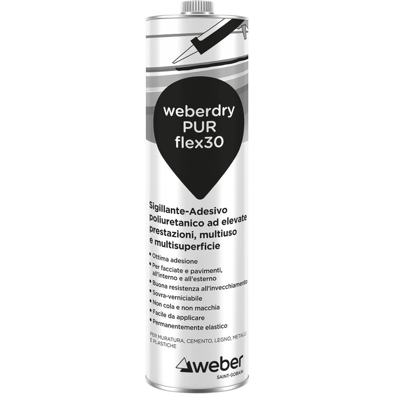 weberdry PUR flex30 : Impermeabilizzanti poliuretanici > Malte e guaine ...