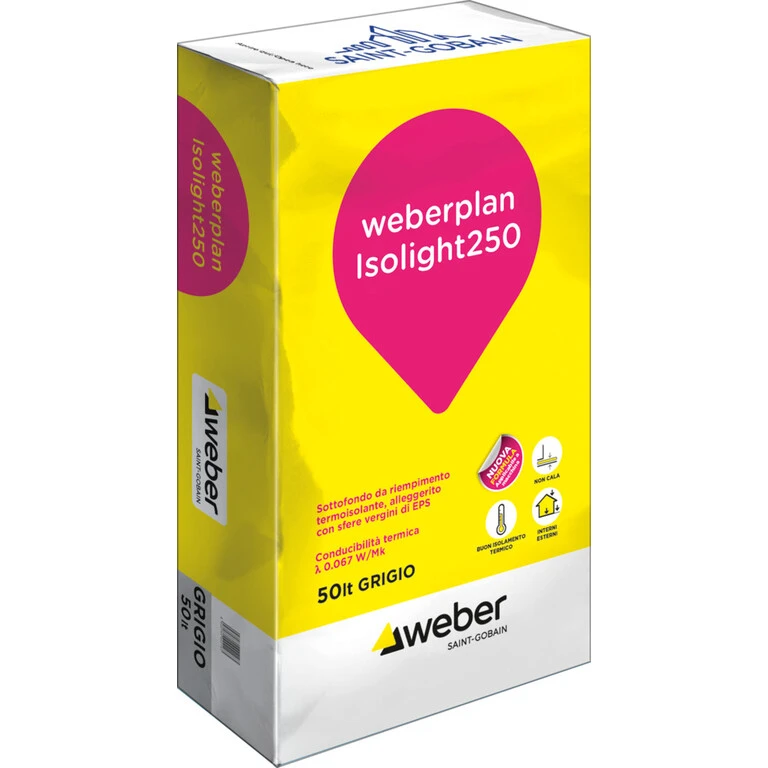 weberplan IsoLight250 | sottofondo da riempimento | Weber Italia
