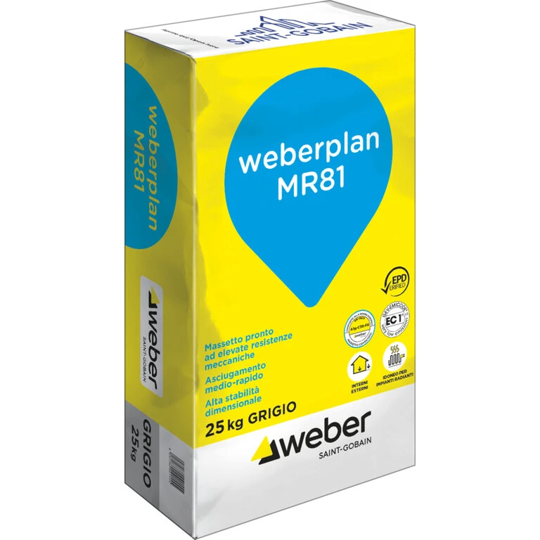 weberplan MR81i | massetti di sottofondo | Weber Italia